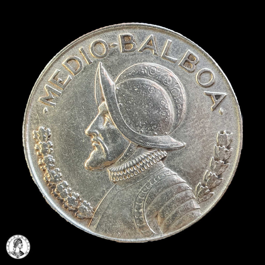 Panamá 1947 ½ Balboa - EX-NVMMIS
