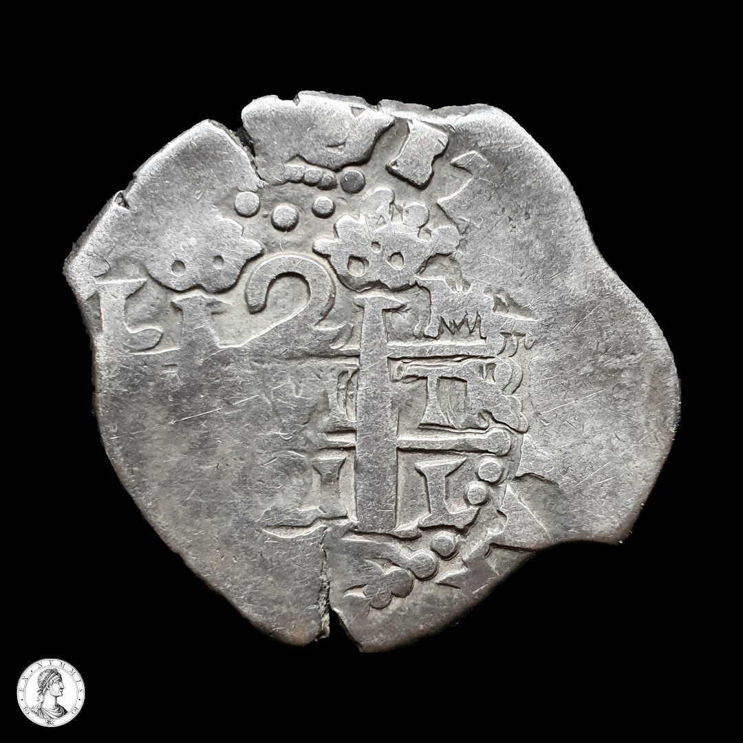 Virreinato Del Perú Felipe V (1701-1724) 1721 2 Reales - EX-NVMMIS