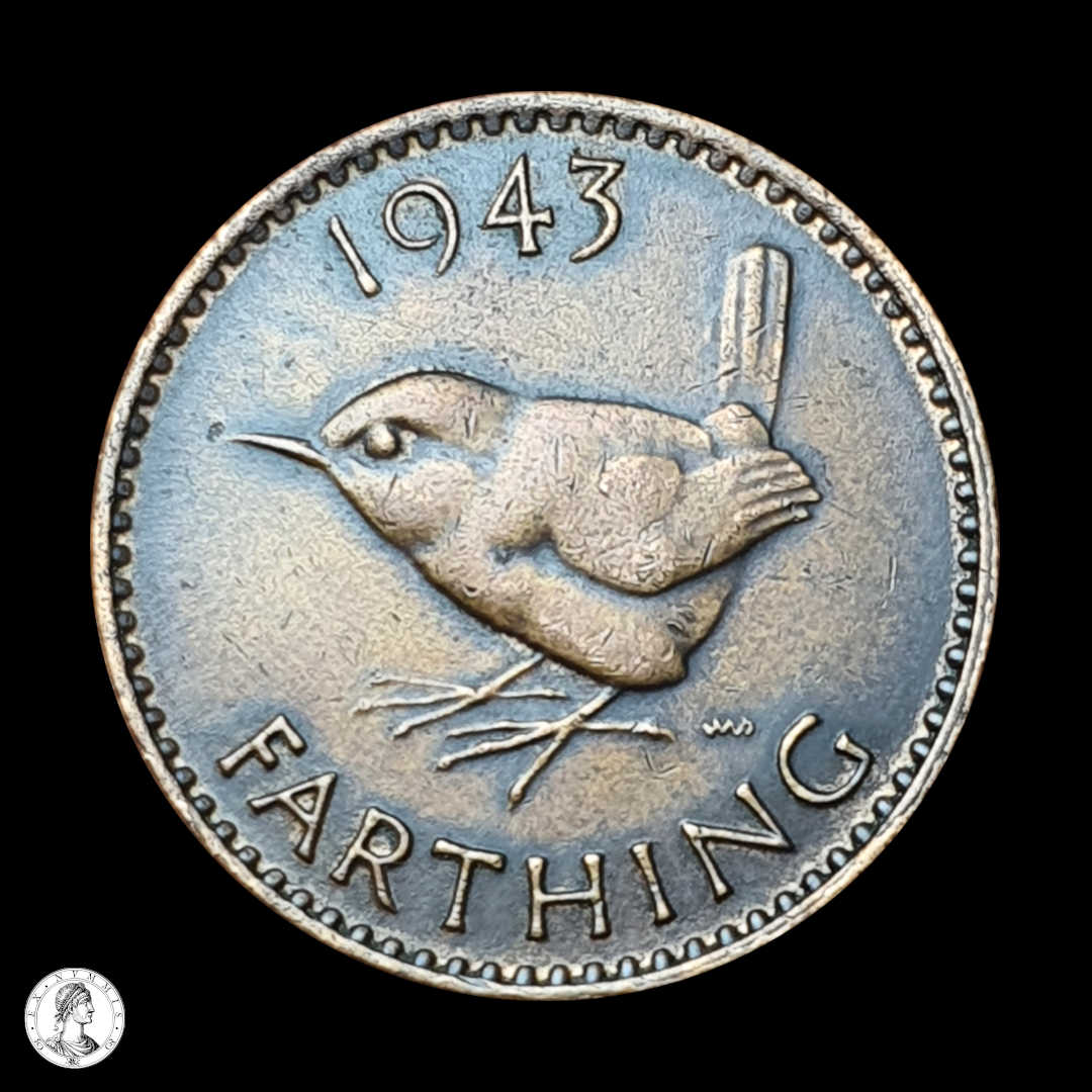 Reino Unido 1943 1 Farthing - EX-NVMMIS