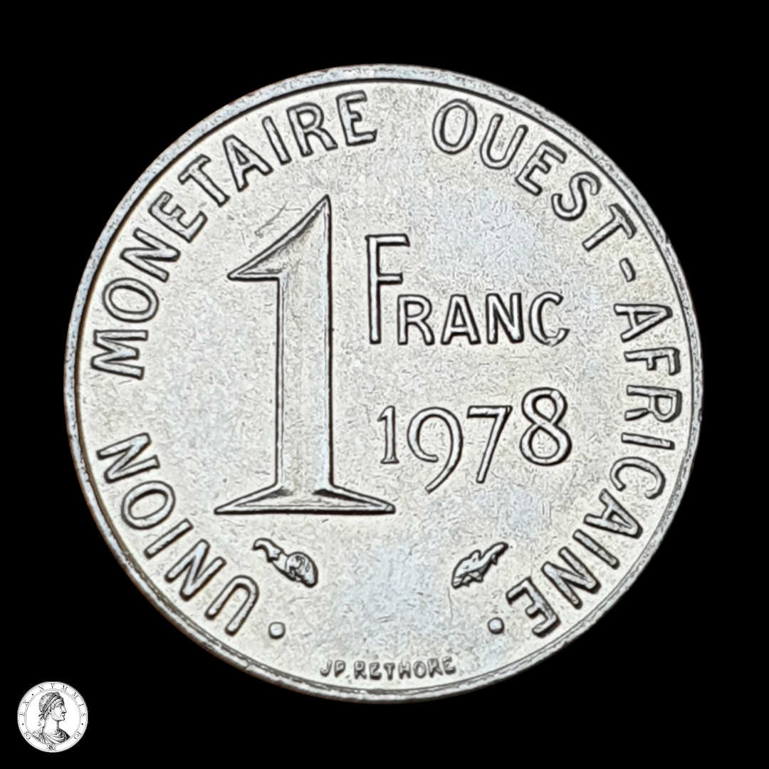 Estados Del África Occidental 1978 1 Franco - EX-NVMMIS